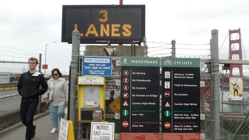 Freeboard - Crossing of the Golden Gate Bridge, San Francisco