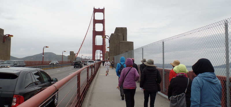 Freeboard - Crossing of the Golden Gate Bridge, San Francisco